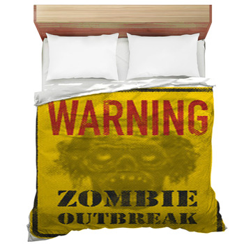 Zombie Comforters, Duvets, Sheets & Sets | Personalized