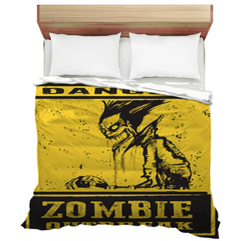 Zombie Comforters, Duvets, Sheets & Sets | Personalized