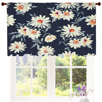 Daisy Window Curtains & Drapes | Black Out | Custom Sizes