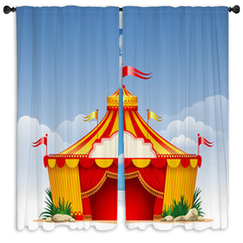 Circus Drapes & Window Treatments | Black Out | Custom Sizes
