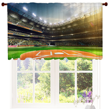 Baseball Window Curtains & Drapes | Black Out | Custom Sizes