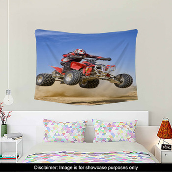 Atv quad Wall Decor | Murals | Tapestry | Posters | Custom Sizes