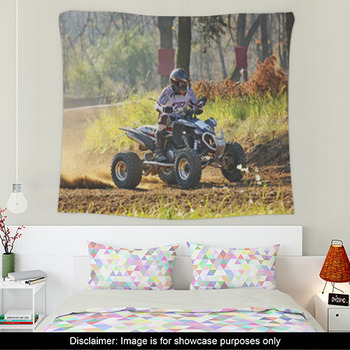 Atv quad Wall Decor | Murals | Tapestry | Posters | Custom Sizes