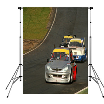 Race car Custom Backdrops | Available in Ultra Large Custom Sizes