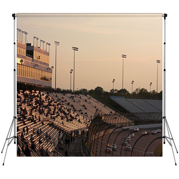Race car Custom Backdrops | Available in Ultra Large Custom Sizes