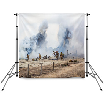 Army Photo Backdrops | Available in Very Large Custom Sizes