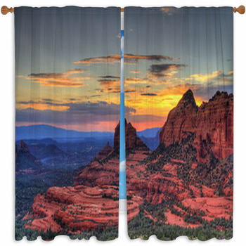 Red rock Curtains & Drapes | Block Out | Custom Sizes
