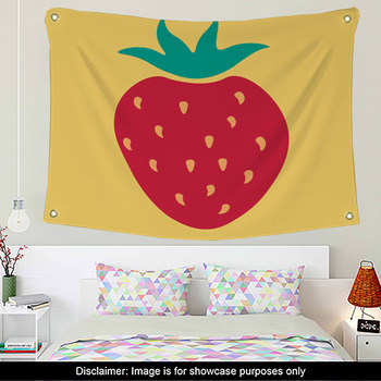 Strawberry Wall Decor in Canvas, Murals, Tapestries, Posters & More