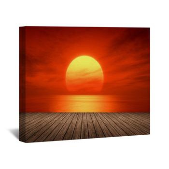 Sunset Wall Decor in Canvas, Murals, Tapestries, Posters & More