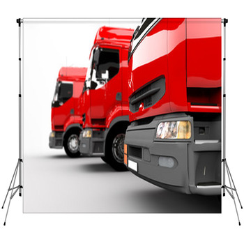 Truck Photographer Backdrops | Available in Super Large Custom Sizes