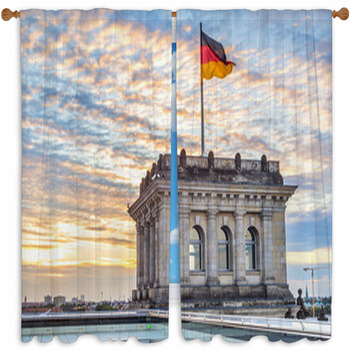 German flag Curtains & Drapes | Block Out | Custom Sizes