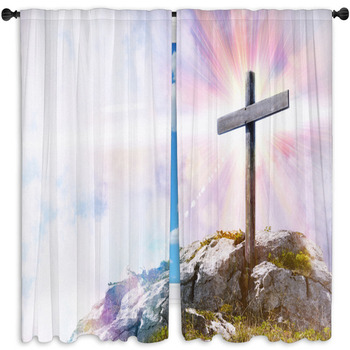 Cross Drapes & Window Treatments | Block Out | Custom Sizes