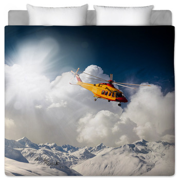 Helicopter Comforters, Duvets, Sheets & Sets | Custom