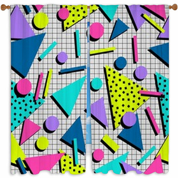 1980s Window Curtains & Drapes | Black Out | Custom Sizes