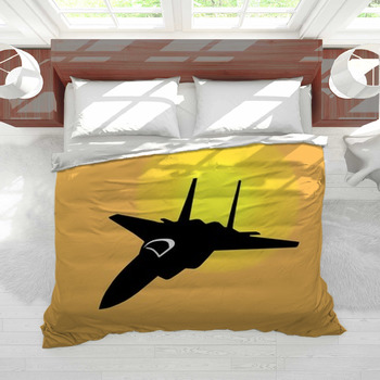 Jet fighter Comforters, Duvets, Sheets & Sets | Personalized