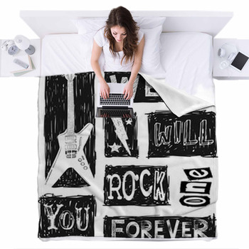 Rock n roll Comforters, Duvets, Sheets & Sets | Custom