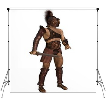 Gladiator Photographer Backdrops | Available in Ultra Large Custom Sizes