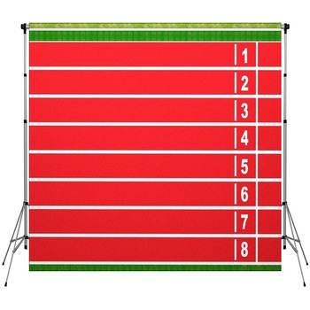 Track Photo Backdrops | Available in Ultra Large Custom Sizes