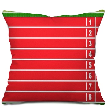 Track Throw Pillows, Cases, & Shams