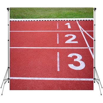 Track Photo Backdrops | Available in Ultra Large Custom Sizes