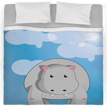 Hippo Comforters, Duvets, Sheets & Sets | Personalized