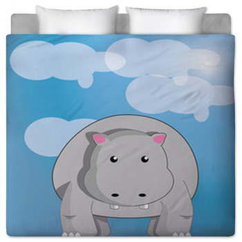 Hippo Comforters, Duvets, Sheets & Sets | Personalized