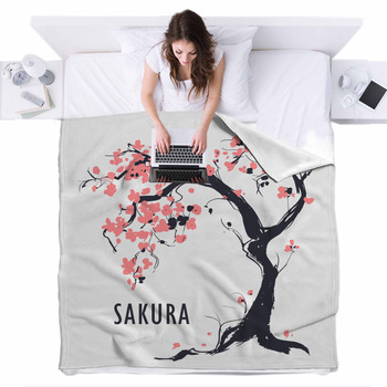 Sakura Comforters, Duvets, Sheets & Sets | Personalized