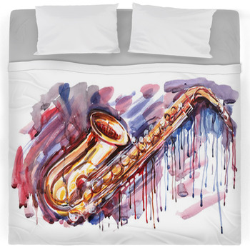 Jazz Comforters, Duvets, Sheets & Sets | Personalized