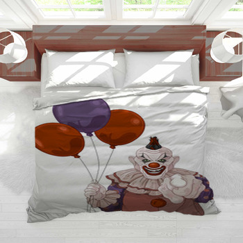 Clown Comforters, Duvets, Sheets & Sets | Personalized
