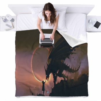 Dragon Comforters, Duvets, Sheets & Sets | Personalized