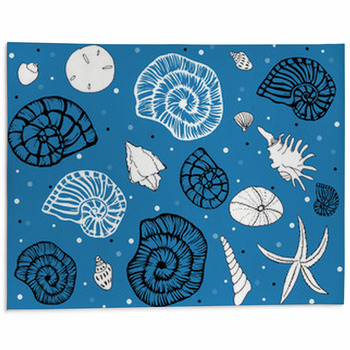 Coastal Area Rugs & Custom Size Floor Mats