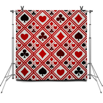 Gambling Photographer Backdrops | Available in Super Large Custom Sizes
