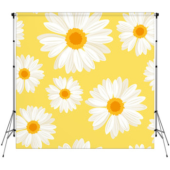 Daisy Photo Backdrops | Available in nearly ANY Custom Sizes