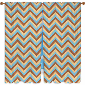 Chevron Curtains & Drapes | Block Out | Custom Sizes