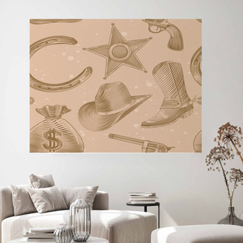 Cowboy Wall Decor in Canvas, Murals, Tapestries, Posters & More