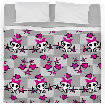 Emo Comforters, Duvets, Sheets & Sets | Personalized