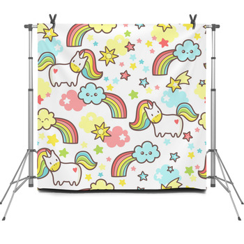 Kawaii Custom Backdrops | Available in Super Large Custom Sizes