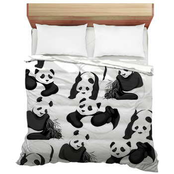 Panda Comforters, Duvets, Sheets & Sets | Personalized