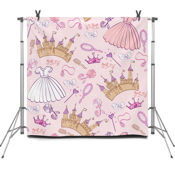 Princess Photo Backdrops | Available in Very Large Custom Sizes