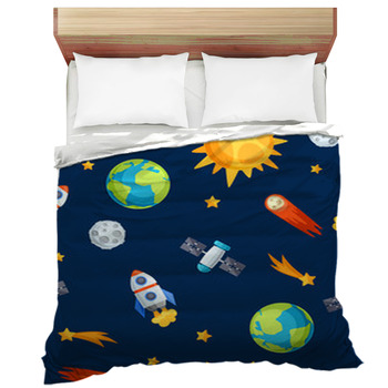 Solar system Comforters, Duvets, Sheets & Sets | Personalized