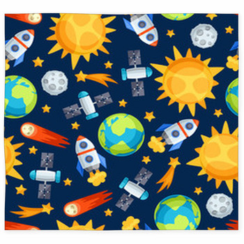 Solar system Area Rugs & Custom Size Floor Mats