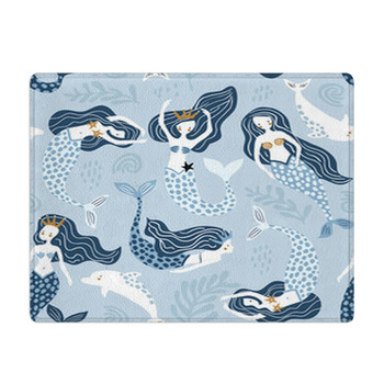 Mermaid Shower Curtains, Bath Mats, & Towels Personalize