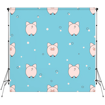 Pig Photographer Backdrops | Available in nearly ANY Custom Sizes