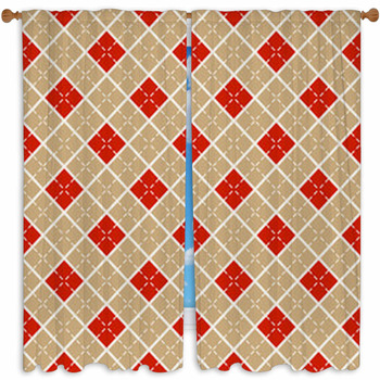 Argyle Drapes & Window Treatments | Black Out | Custom Sizes