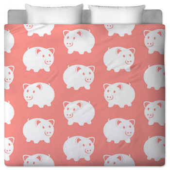Pig Comforters, Duvets, Sheets & Sets | Custom