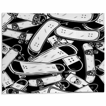 Skateboard Rugs & Custom Size Floor Mats