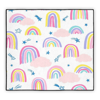 Pastel Area Rugs & Custom Size Floor Mats