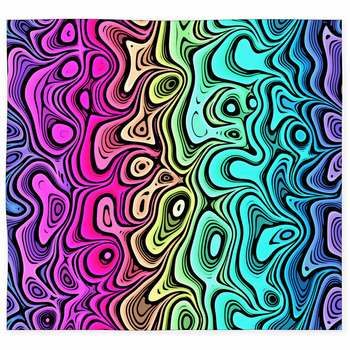 Neon Area Rugs & Custom Size Floor Mats