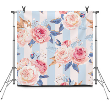 Rose Photographer Backdrops | Available in Very Large Custom Sizes