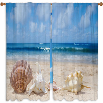 Seashell Drapes & Window Treatments | Block Out | Custom Sizes